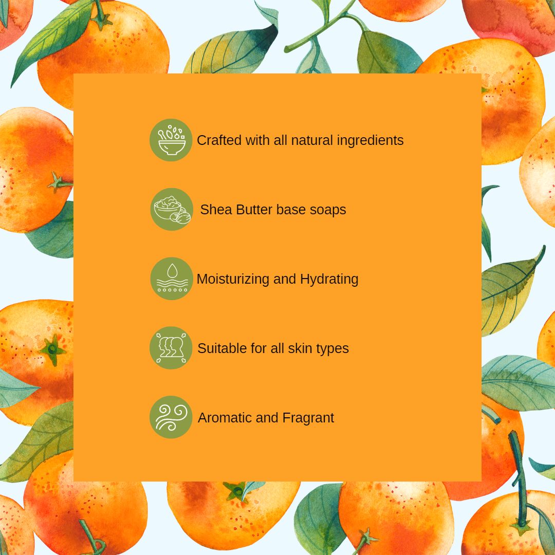Mandarin Aromatic Soap – Coral Dust